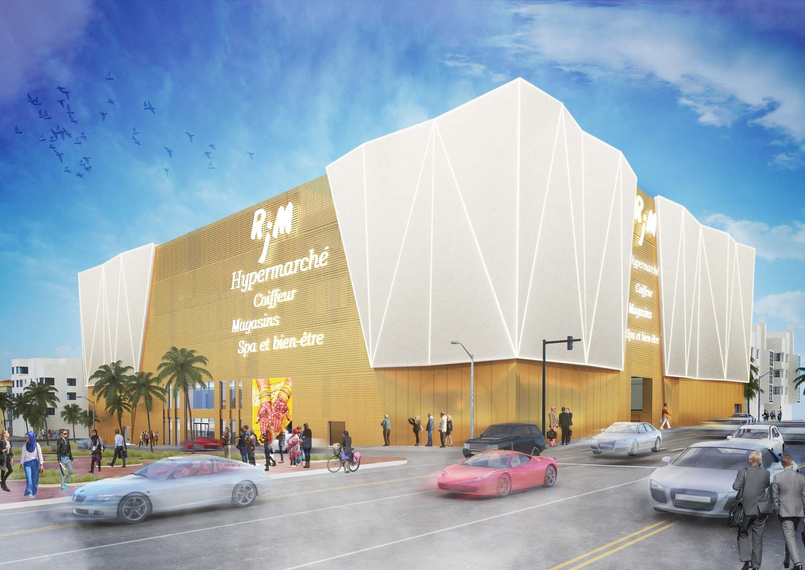 Ritaj Mall Shopping Complex - Italian Group for engineering consulting